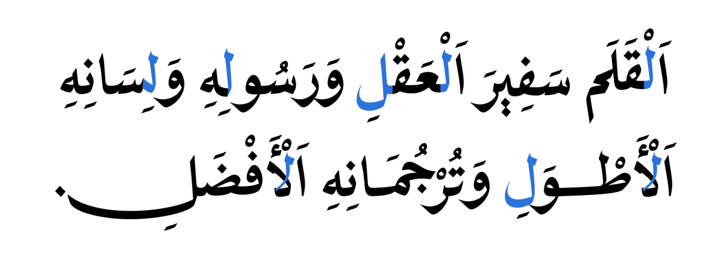 Advancing Arabic Fonts and the Ideal UI for Arabic Typography – 29LT BLOG