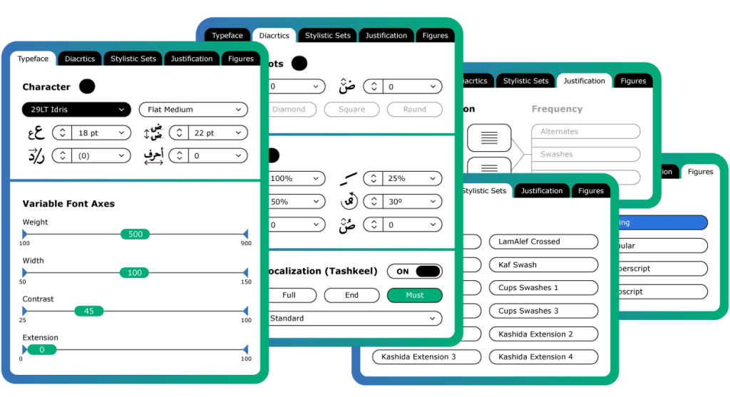Advancing Arabic Fonts and the Ideal UI for Arabic Typography – 29LT BLOG